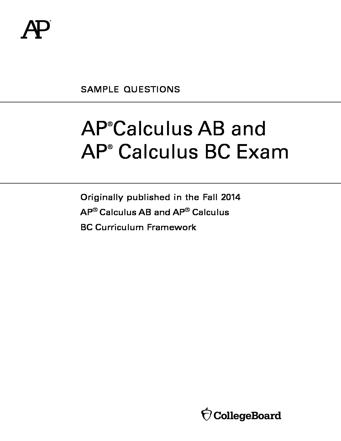 2016-AP-Calculus-AB-and-BC-Practice-Exam-And-Answers | Transformative ...